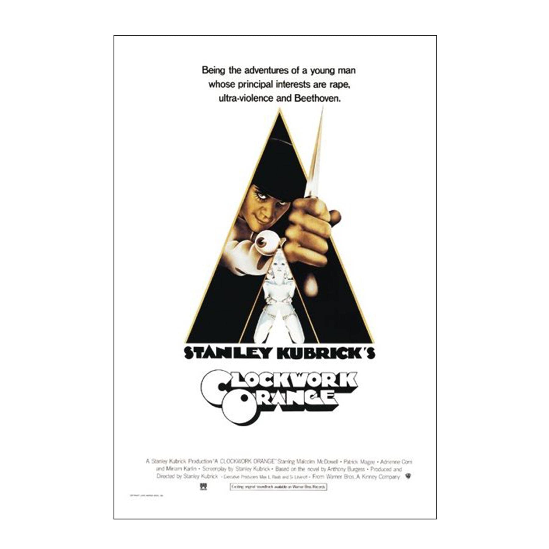A Clockwork Orange Movie Poster Original HAUHAU A Clockwork Orange
