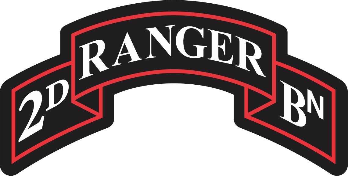 Magnet Us Army 2nd Ranger Battalion Vinyl Magnet Car Fridge ...