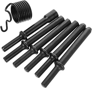 PRETYZOOM Heavy Duty Air Hammer Drift and Pin Punch Set Pneumatic ...