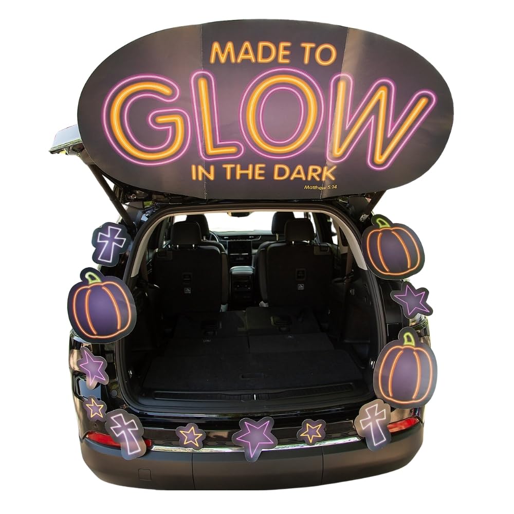 Amazon.com: Value Glow with God Trunk-or-Treat Decorating Kit, 13 ...