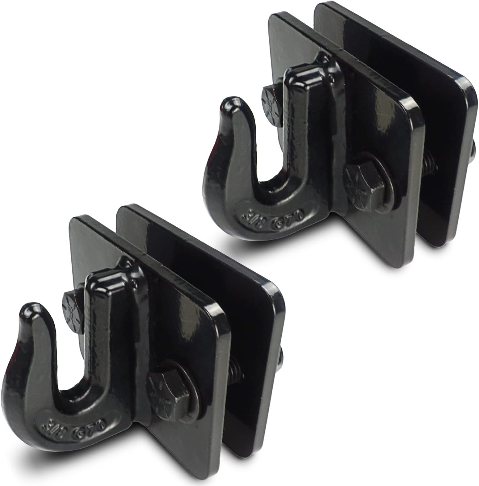 Amazon.com: ONECHOI Tractor Bucket Hooks, Bolt On Clevis Mount with 1/2 ...