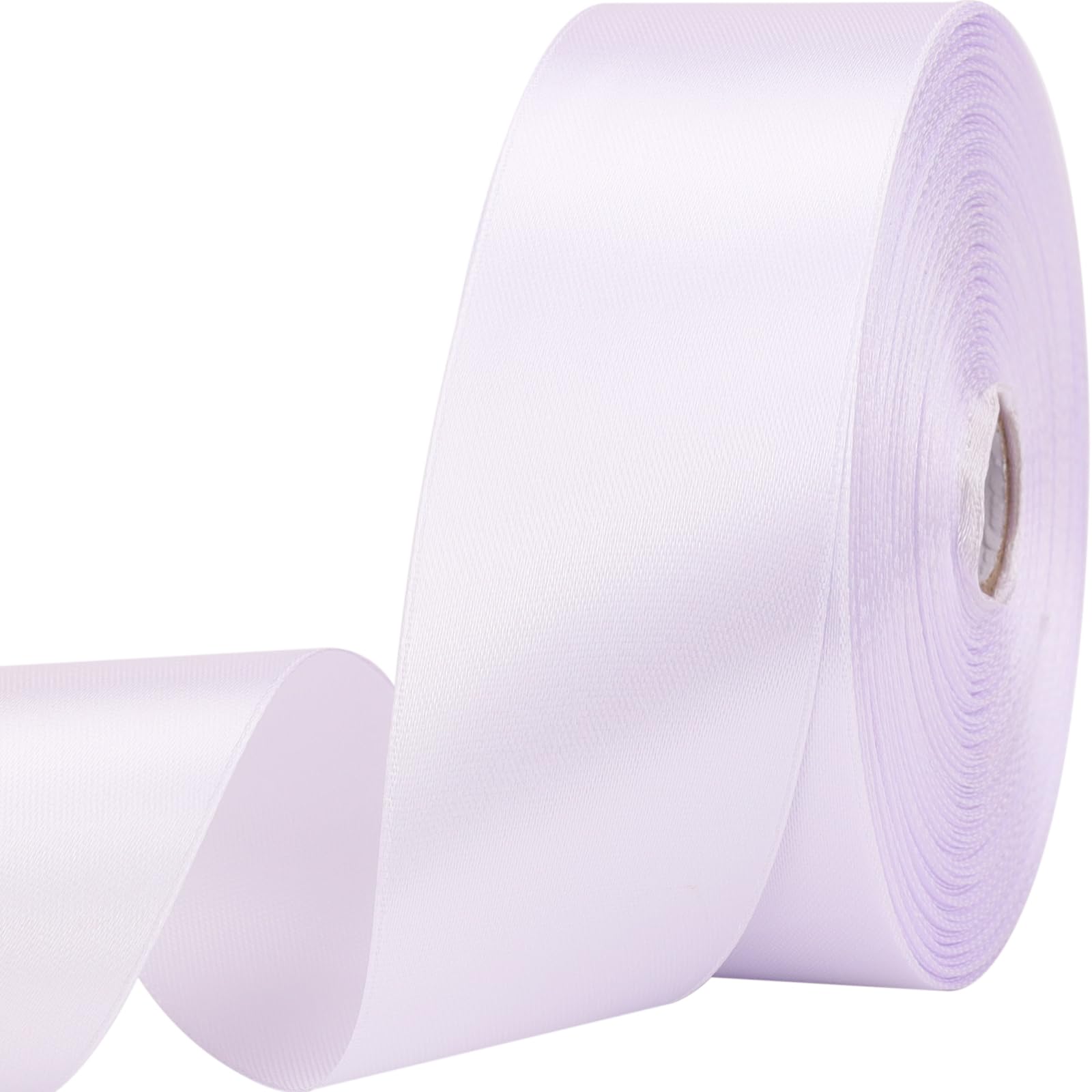 Amazon.com: 1-1/2 inches 50 Yard White Satin Ribbon for Gift Wrapping ...