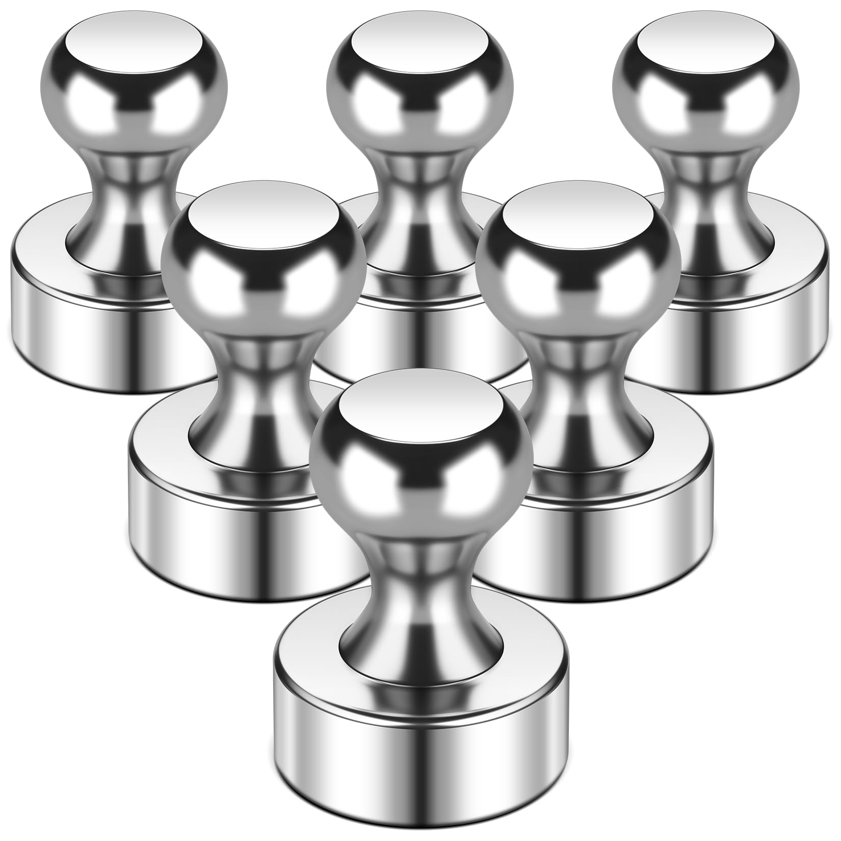 Amazon.com: FINDMAG Fridge Magnets, Magnetic Push Pins, Neodymium Push ...