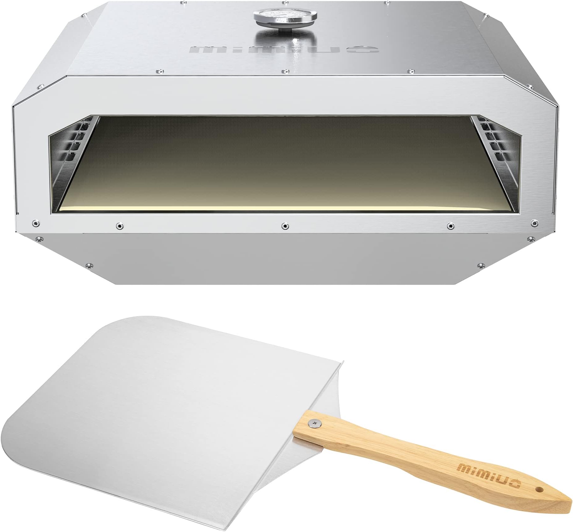 Amazon.com: BakerStone Pizza Box, Gas Stove Top Oven (Stainless Steel ...