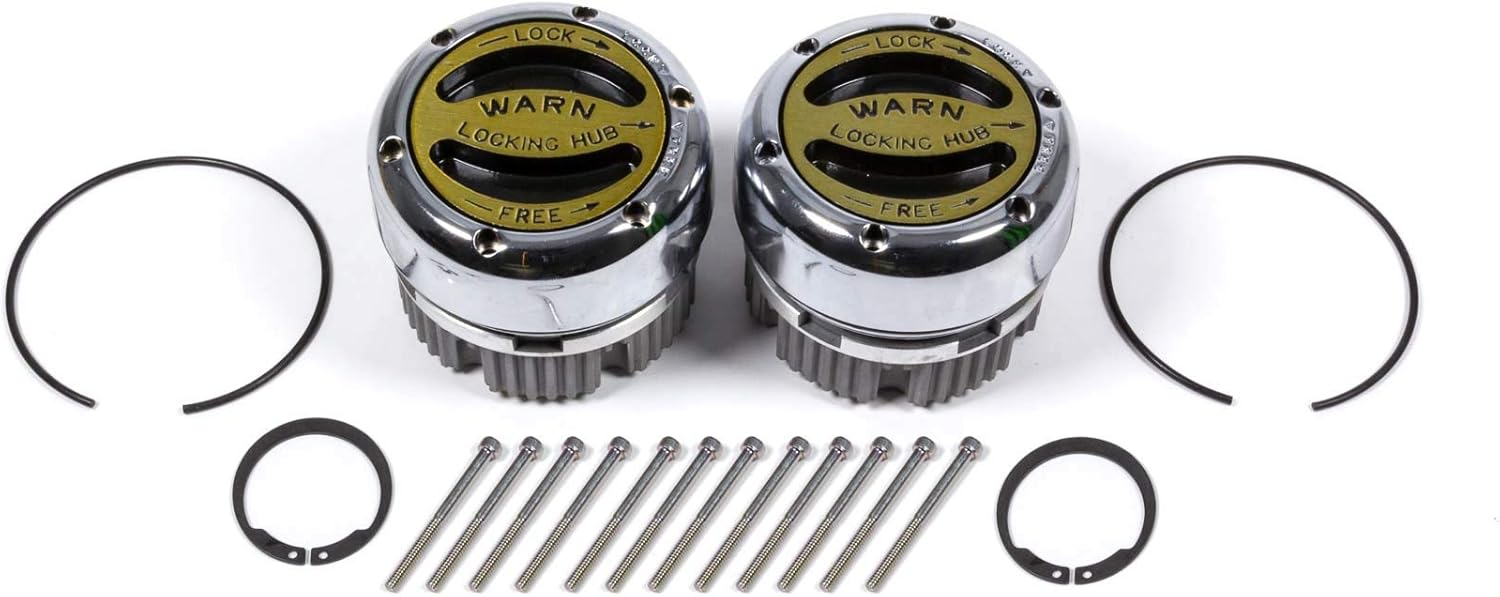 Amazon.com: WARN 20990 Premium Manual Locking Hub with Zinc Aluminum ...