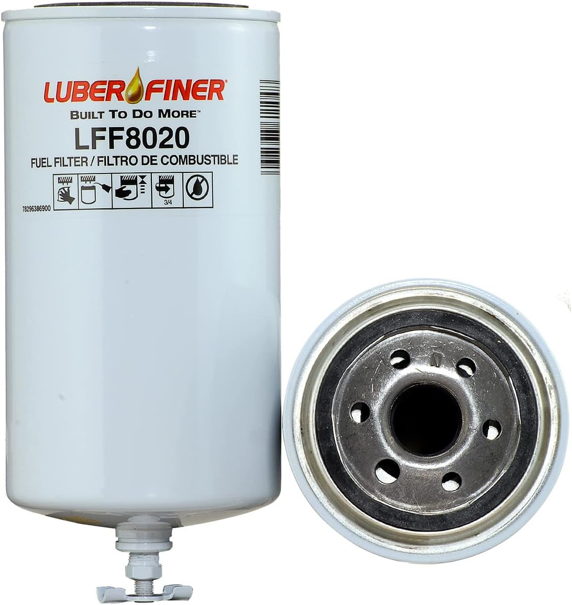 Amazon.com: Luber-finer Luberfiner LFF8020 Heavy Duty Fuel Filter ...
