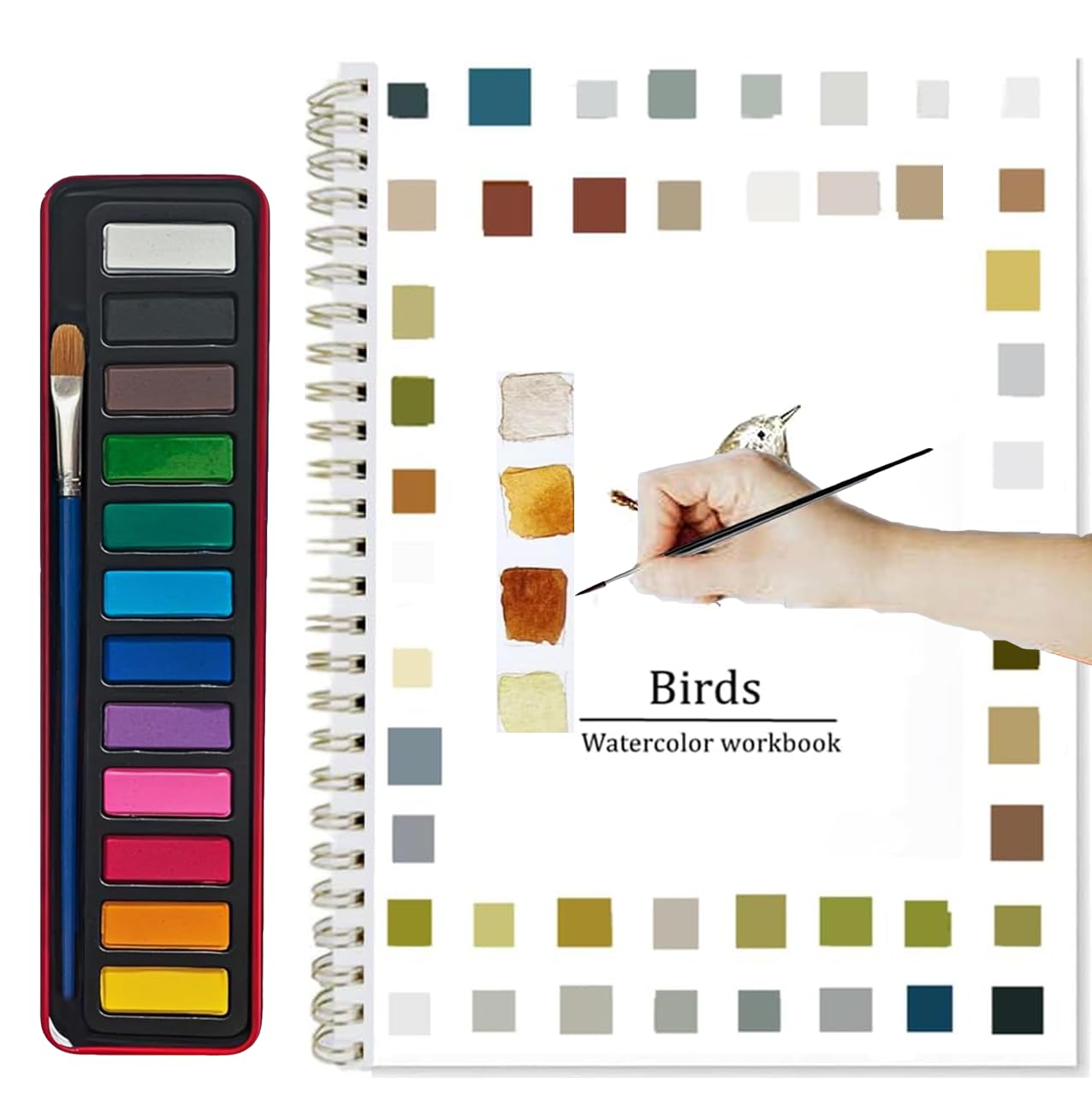 Watercolor Workbooks Watercolor Workbook For Adults - Beginner-Friendly ...