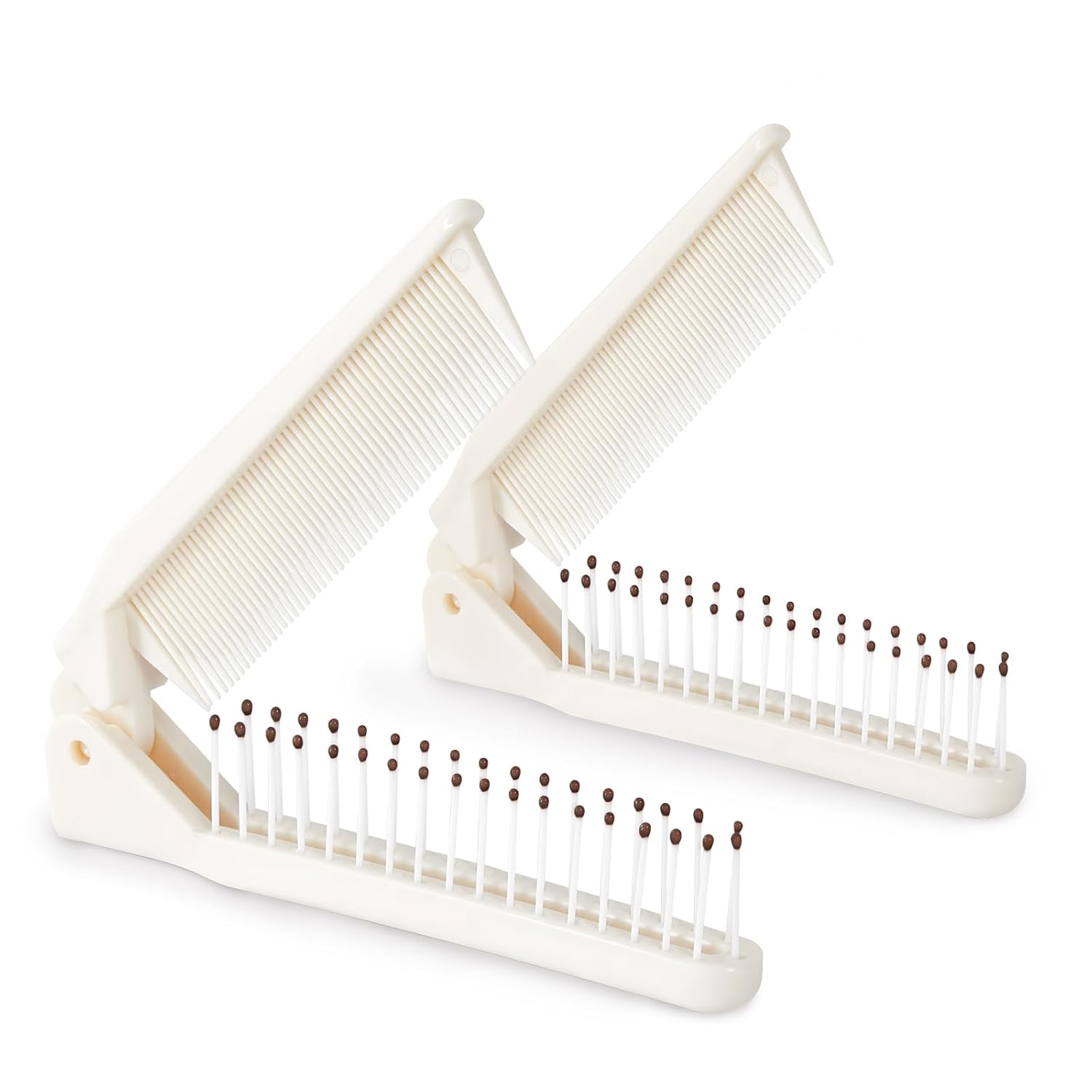 Amazon.com : Jurrissa 2 Pack Folding Hair Combs, Foldable Comb Brush ...