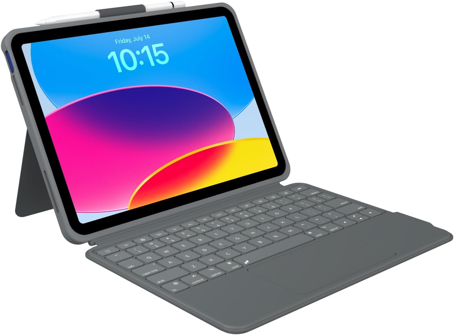 Amazon.com: AUSDOM iPad 10th Generation Keyboard Case: Bluetooth ...