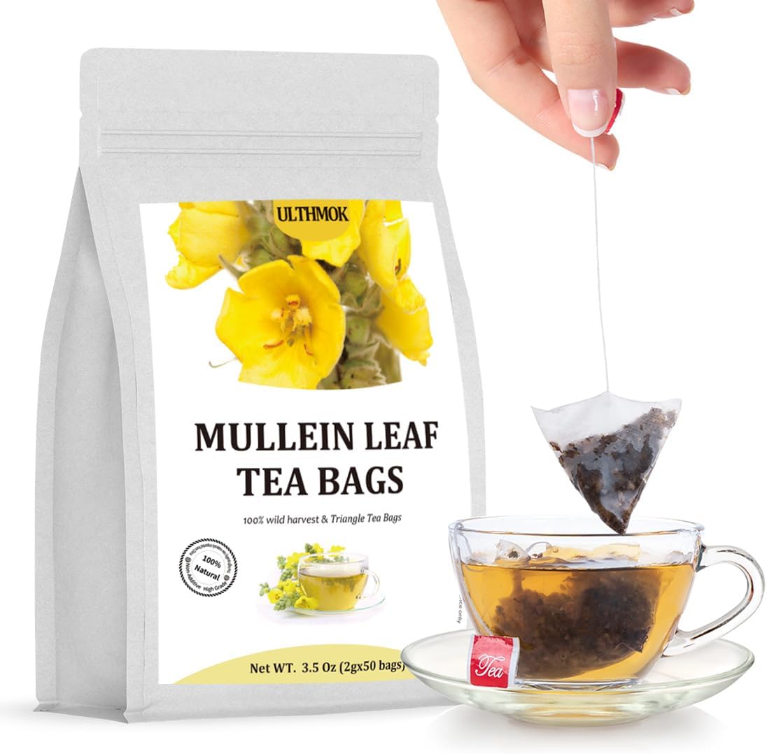 Amazon.com : Alvita Organic Mullein Herbal Tea - Made with Premium ...