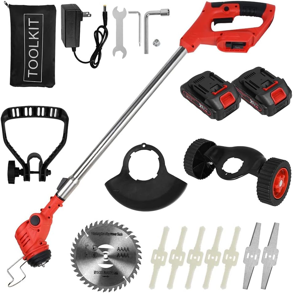 Amazon.com : Grass Trimmer, Edger Lawn Tool,Electric Weed Lawn Eater ...