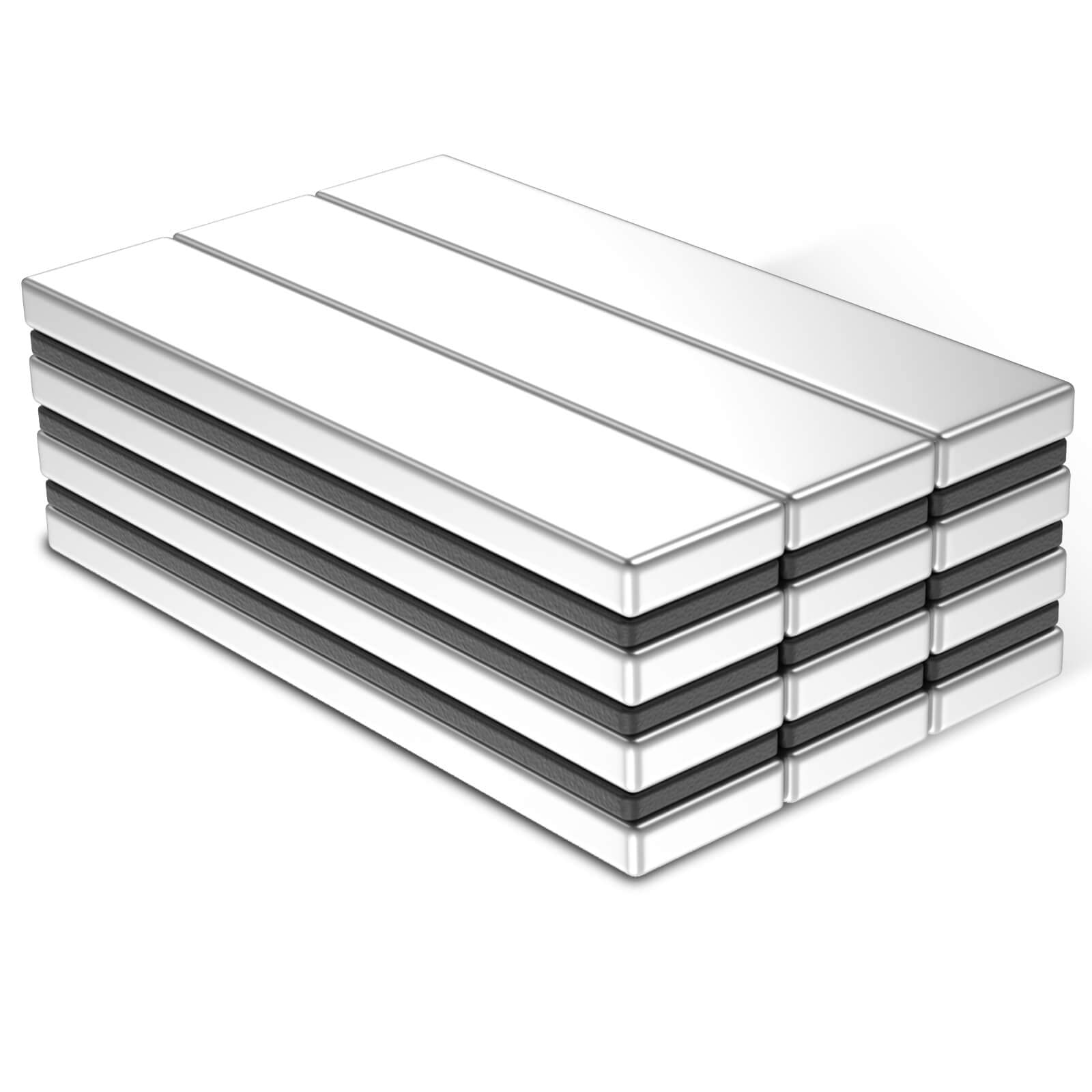 Super Strong Neodymium Bar Magnets Heavy Duty Powerful Rectangular Rare ...
