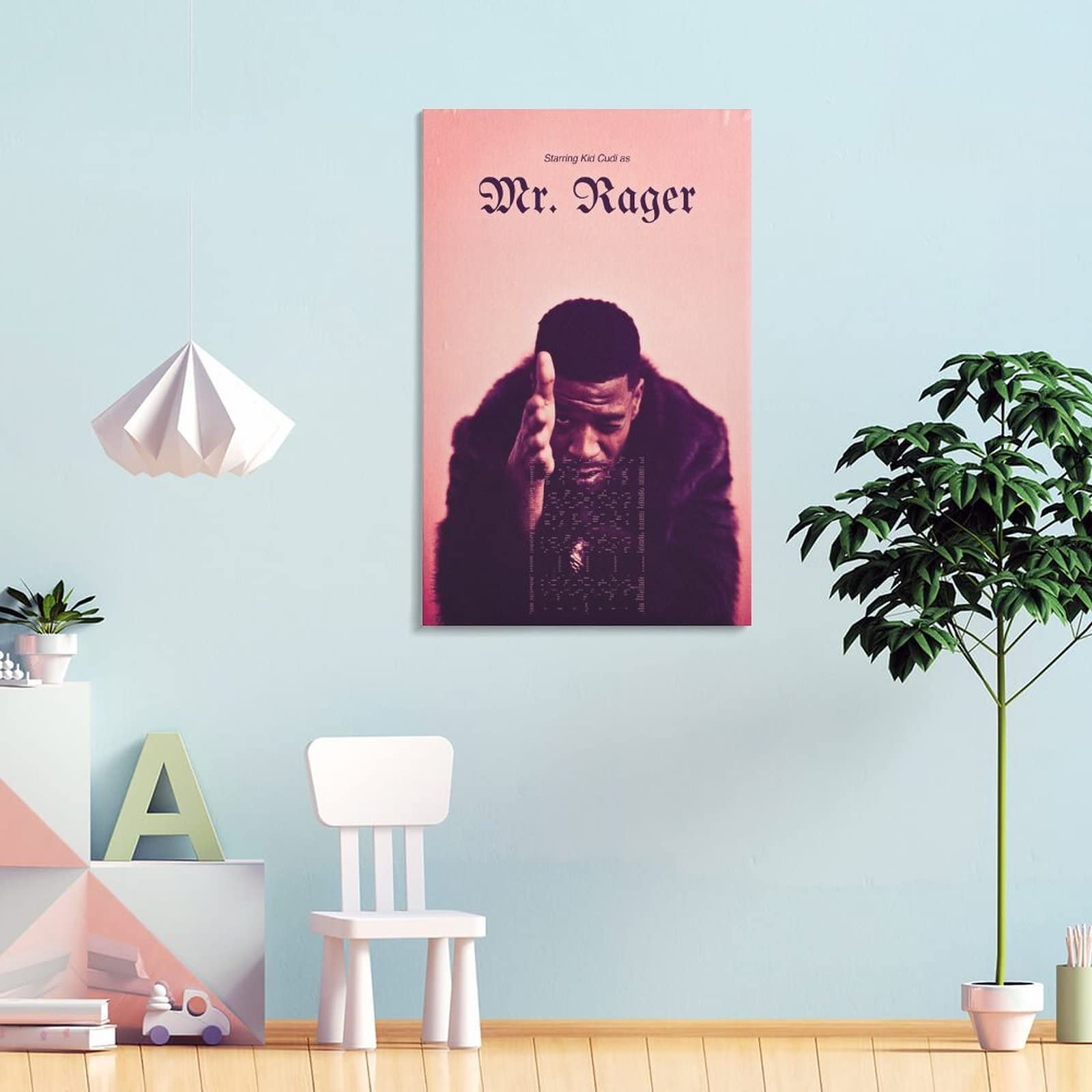 Kid Cudi Mr Rager Poster
