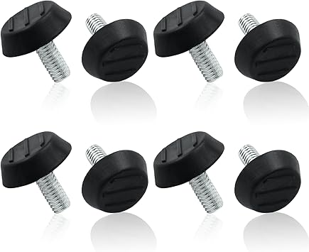 Amazon.com: Zorveiio 8 Pcs Furniture Levelers M6 x 15mm Table Leg ...