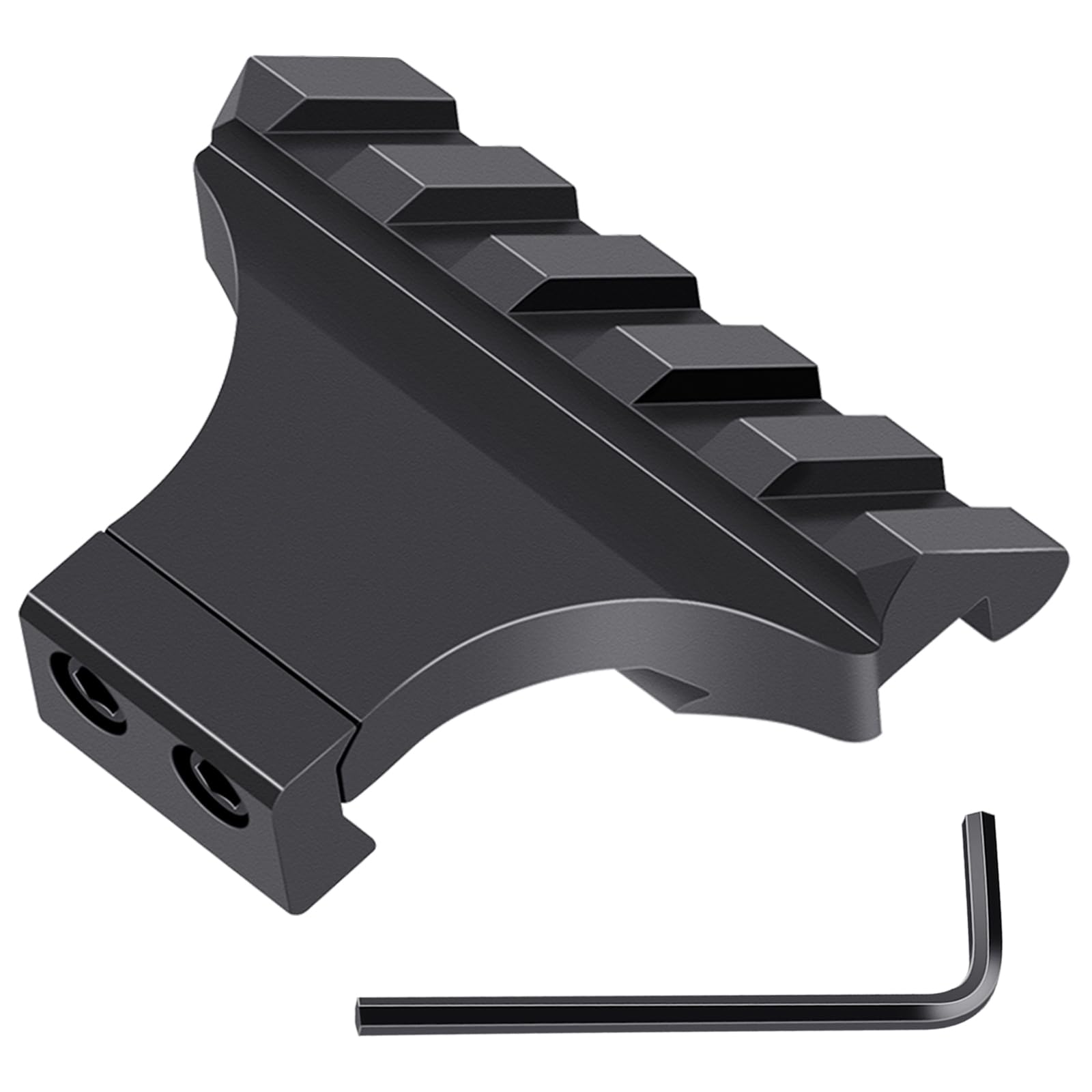 Snapklik.com : LONSEL 45 Picatinny Offset Rail Mount, 3 4 5 Slots 45 ...