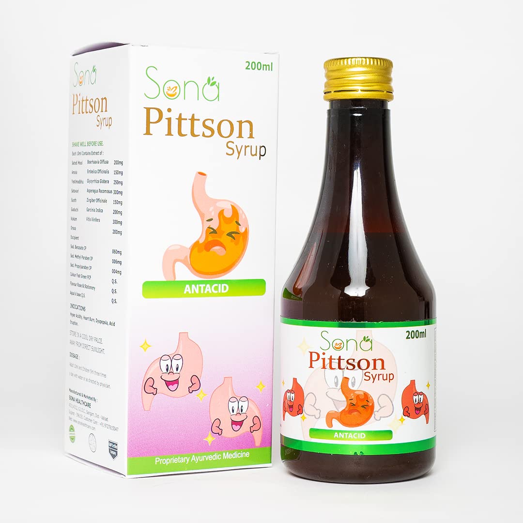Buy Sona Pittson Syrup for Digestion 200ML Online at Low Prices in ...