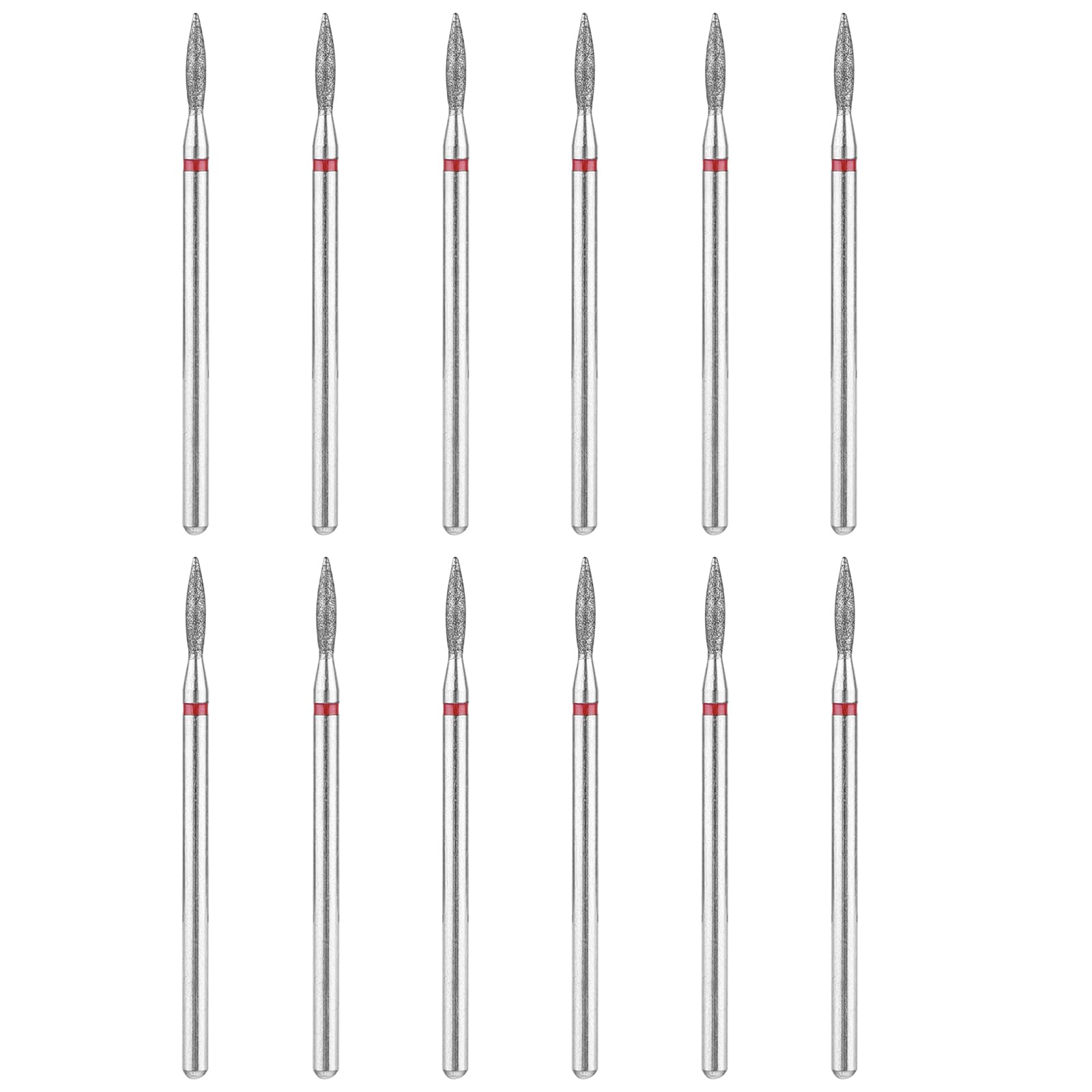 Amazon.com: 12Pcs Cuticle Nail Drill Bits Advanced Safety Nails Bits ...