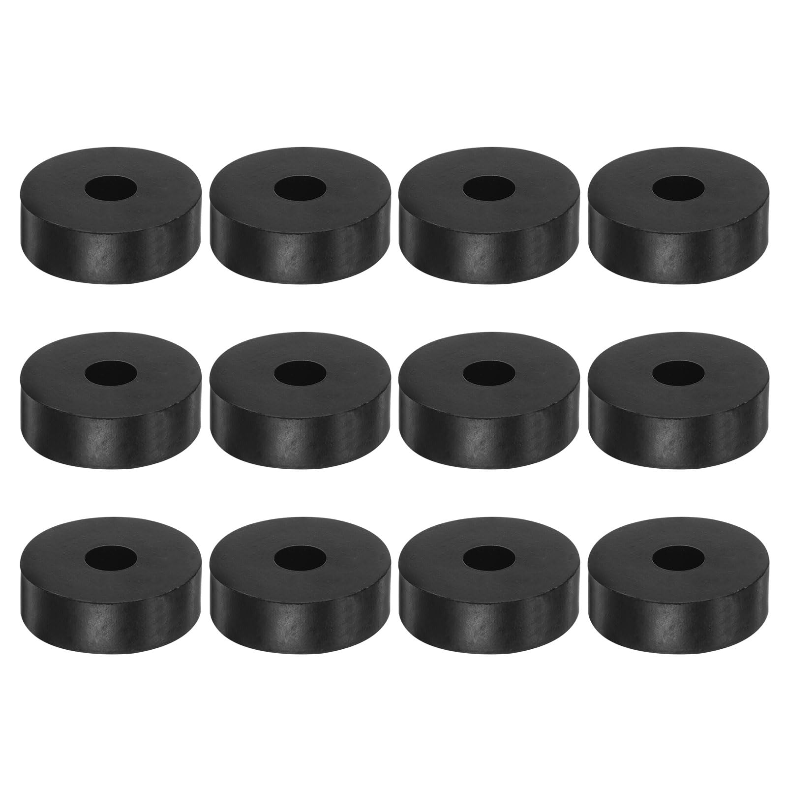 Amazon.com: HARFINGTON 12pcs Rubber Spacer 1.2 Inch OD 0.3 Inch ID 0.4 ...