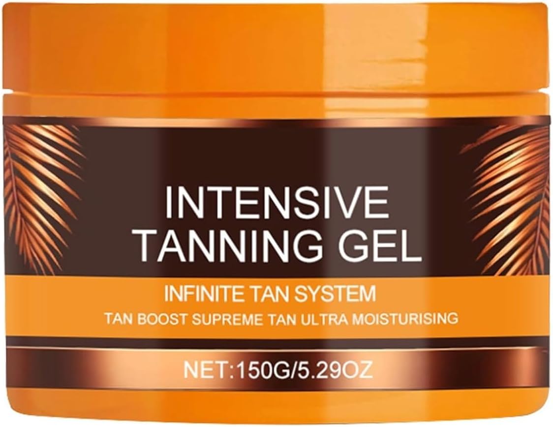 Amazon.com : Intensive Tanning Gel, Natural Tanning Lotion, Brown ...