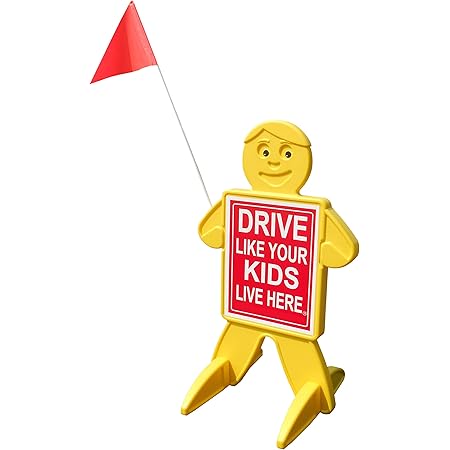 Amazon.com: 2 Pack Please Drive Slowly We Love Our Children Safety ...