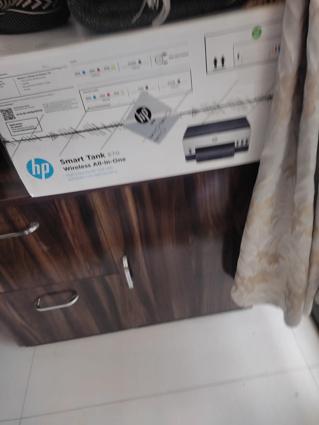 HP Smart Tank 720 All-in-One Auto Duplex WiFi Colour Wireless Home ...