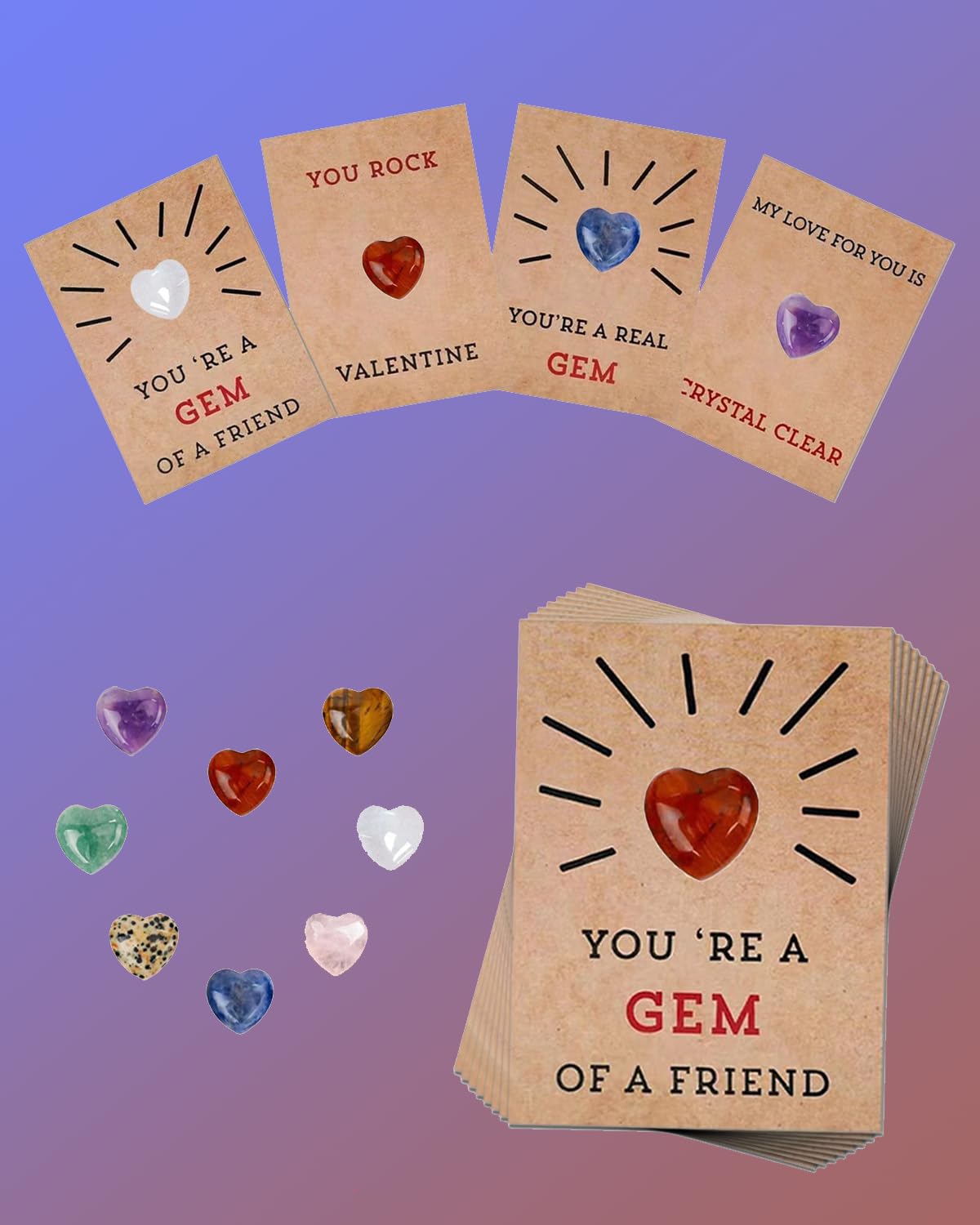 Amazon.com : EGZ Kids School Classroom Valentine's Day Cards, Pack of ...