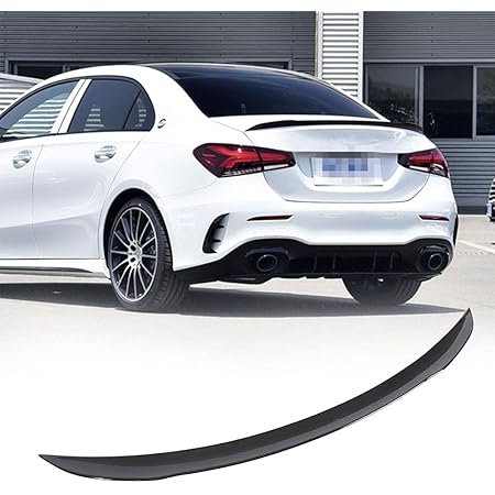 Amazon.com: JC SPORTLINE W177 V177 ABS Rear Trunk Lip, fits for ...