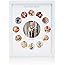 Pearhead Photo Moments Keepsake, My First Year Multi-Photo Frame, Holds ...
