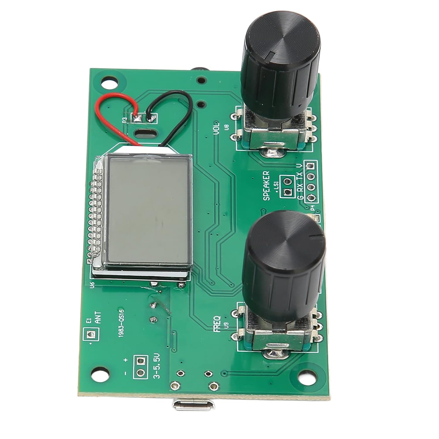 Digital FM Radio Module, Noise Reduction FM Receiver Module PCB for FM ...