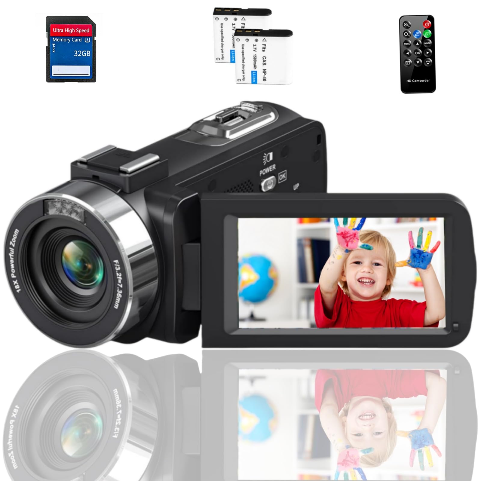 Amazon.com : Yuejewlry 4K Video Camera Camcorder,48MP 30FPS YouTube ...