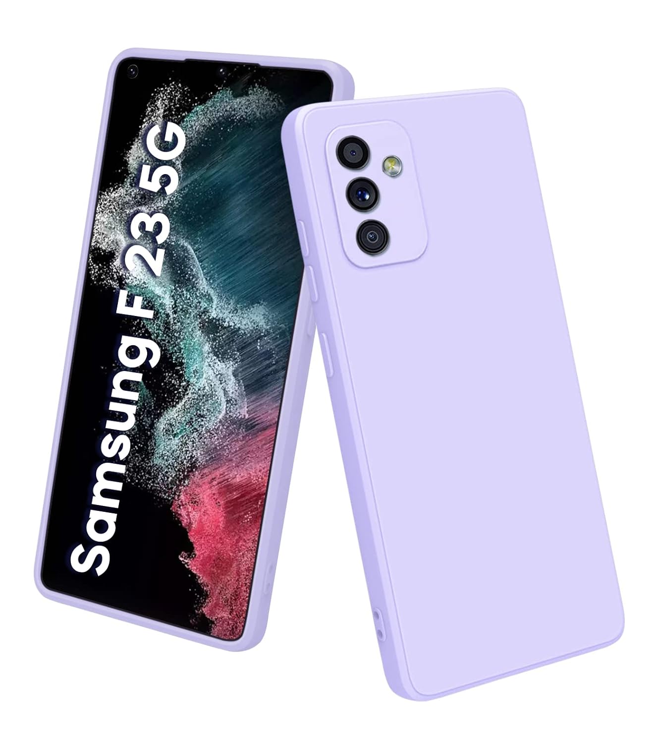 TRUEUPGRADE Soft Silicon Back Cover for Samsung F23 5G | Rubberised ...
