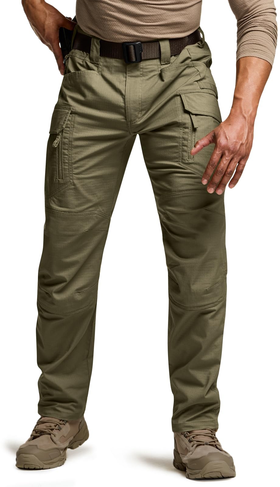 Snapklik.com : Mens Flex Stretch Tactical Pants, Water Resistant ...