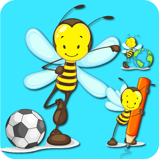 Kids Cute Honey Bee Actions Teach Verbs To Preschoolers And Grade 1 To ...
