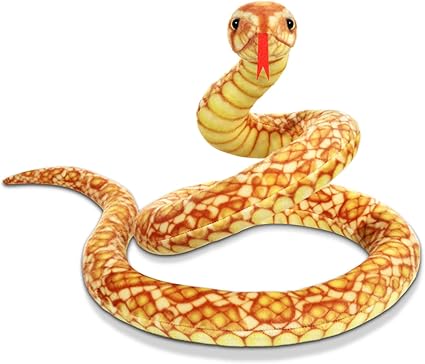 Amazon.com: GDZRDFLH Stuffed Snake Animal, 80 in Stuffed Snake Plush ...