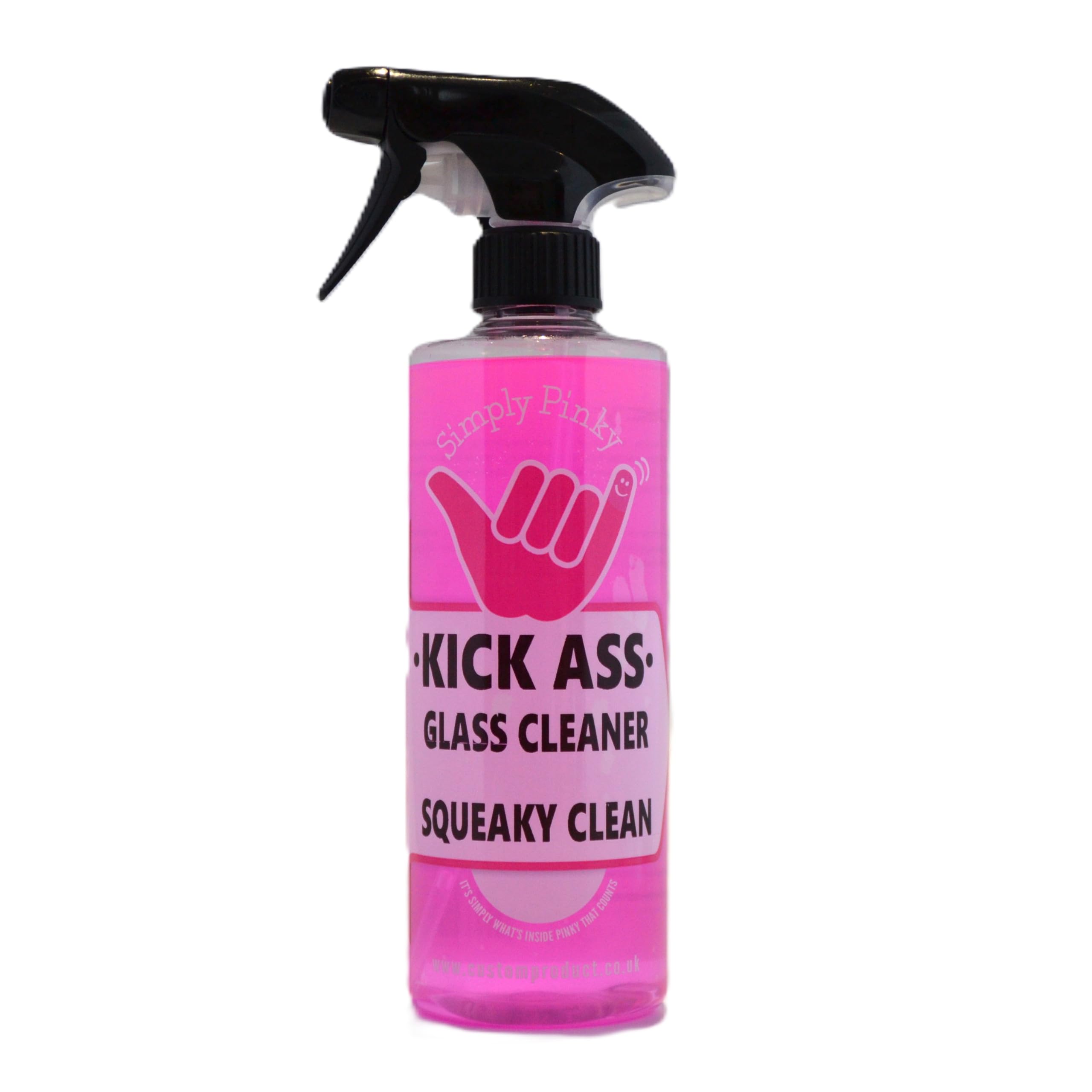 Simply Pinky Kick Ass Glass Cleaner 500ml with FREE NEXT DAY DELIVERY ...