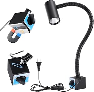 14W Magnetic Work Light, Magnetic Base LED Shop Lamp, Magnetic Task ...