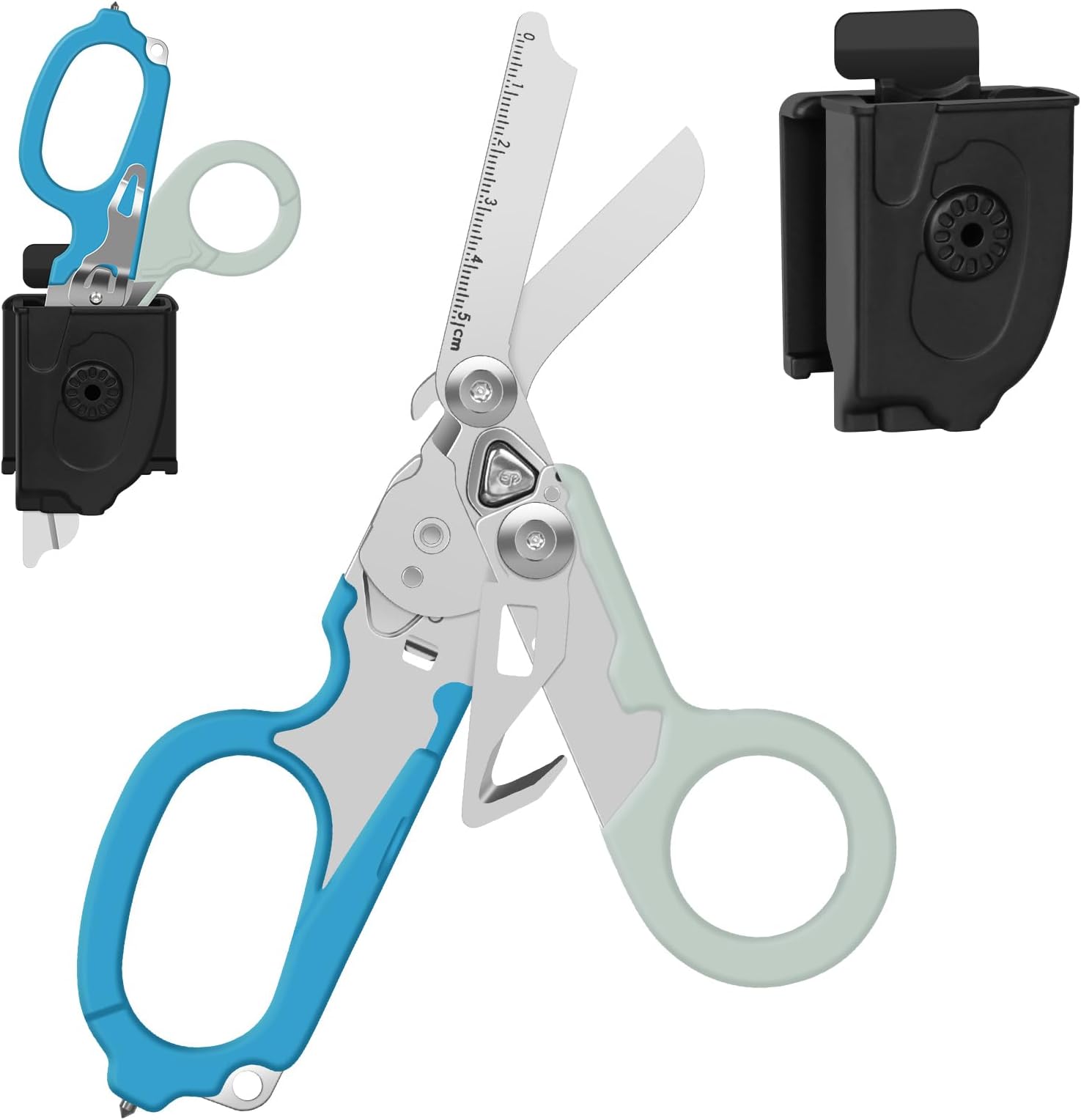 Nemavox Heavy Duty Utility Industrial Scissors - Safety Lock,Non-slip ...