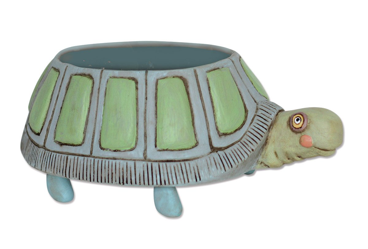 Amazon.com : Allen Designs Resin Planters Allen Designs Myrtle Turtle ...