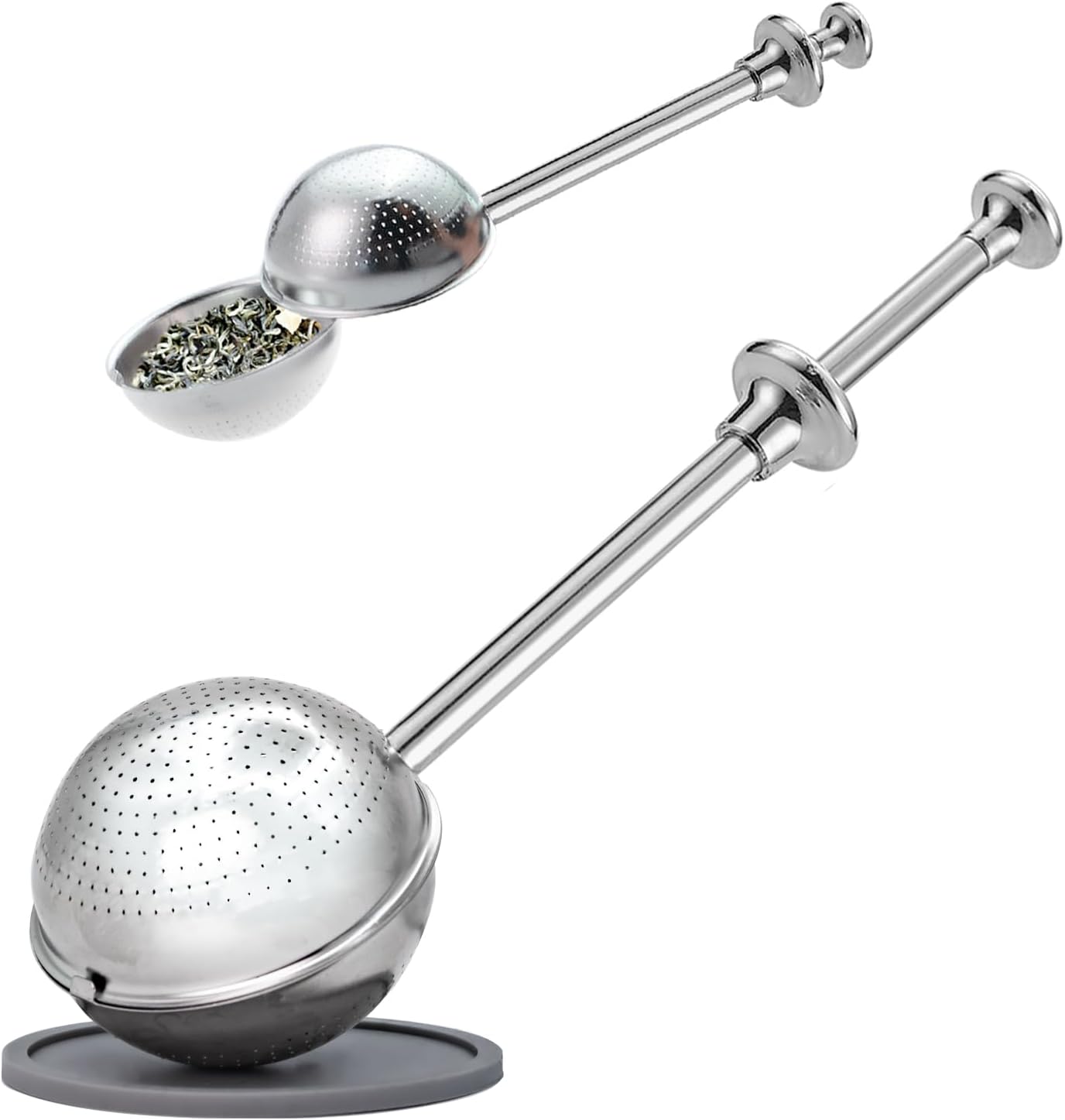 Amazon.com: MIAO JIN 4Pcs Stainless Steel Tea Infuser Tea Strainer ...