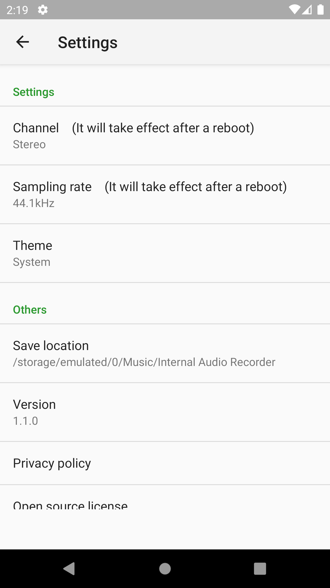 Internal Audio Recorder - App on Amazon Appstore