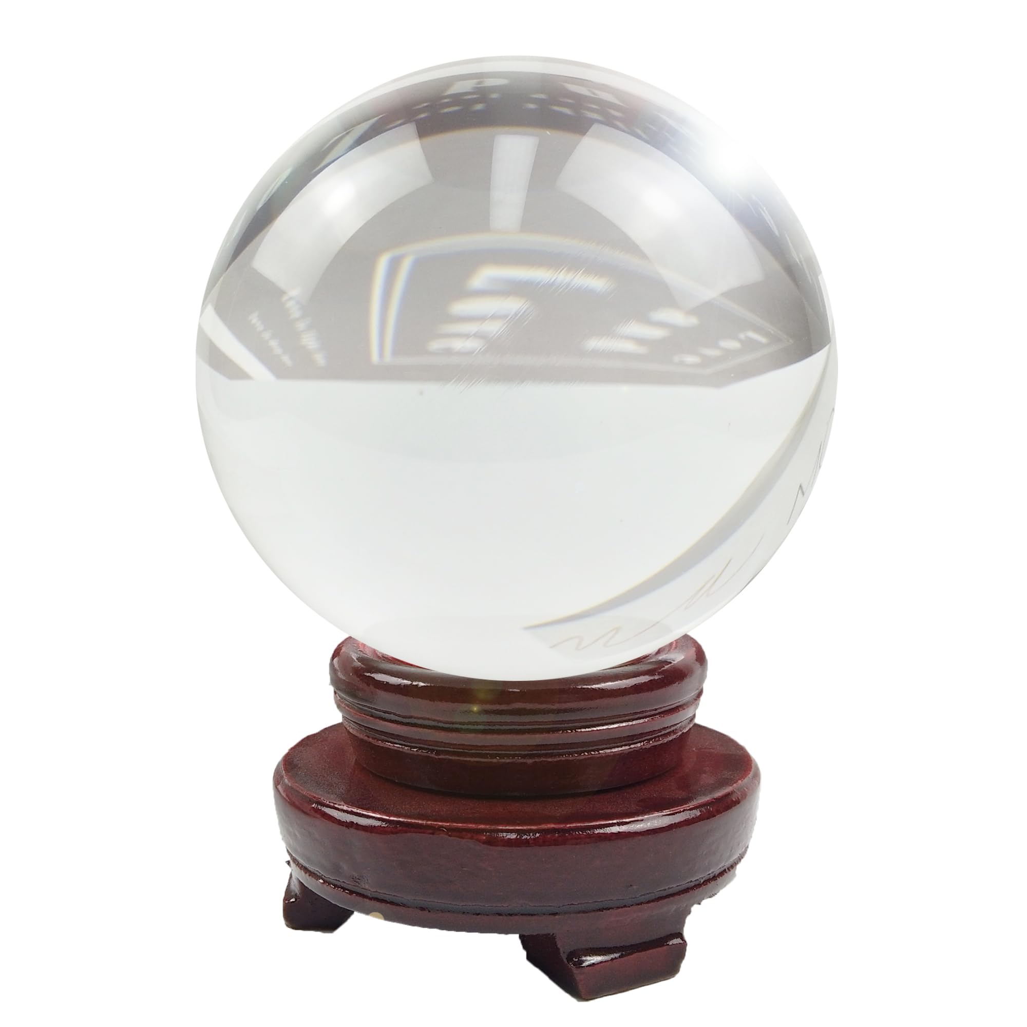 Amazon.com: LUSTERING Crystal Ball Crystal Balls Crystal Sphere with ...