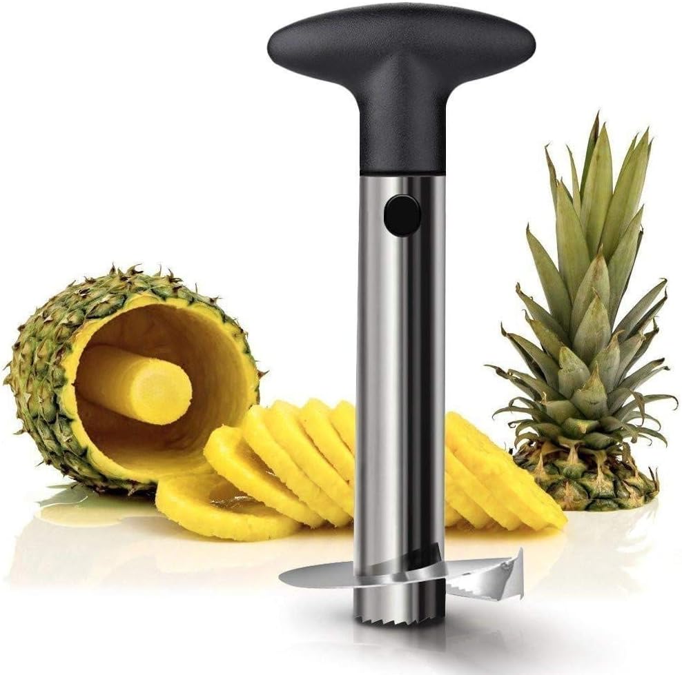 Amazon.com: Newness Upgraded Pineapple Corer & Blue Grape Cutter Tool ...