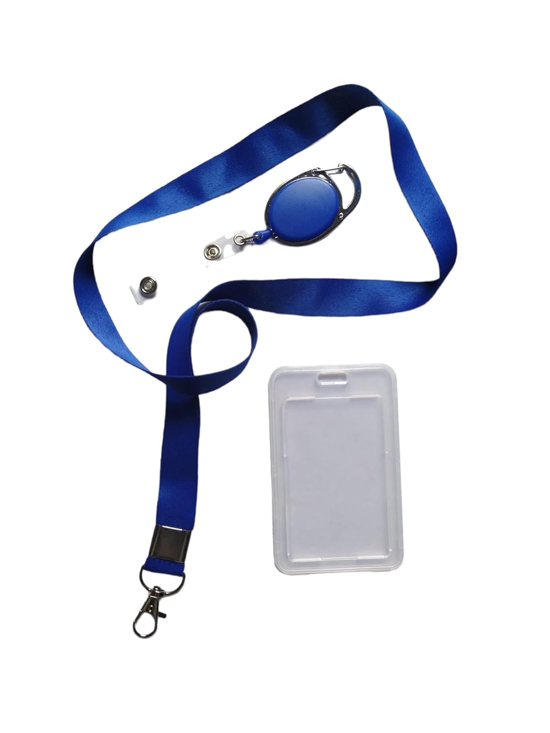 Fobzzy, Plastic Box ID Card Holder Id Badge Combo Pack, Transparent ...