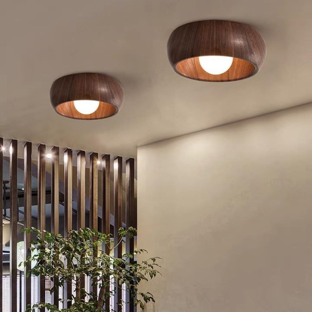 Nut Shaped Ceiling Light Bath Fixture