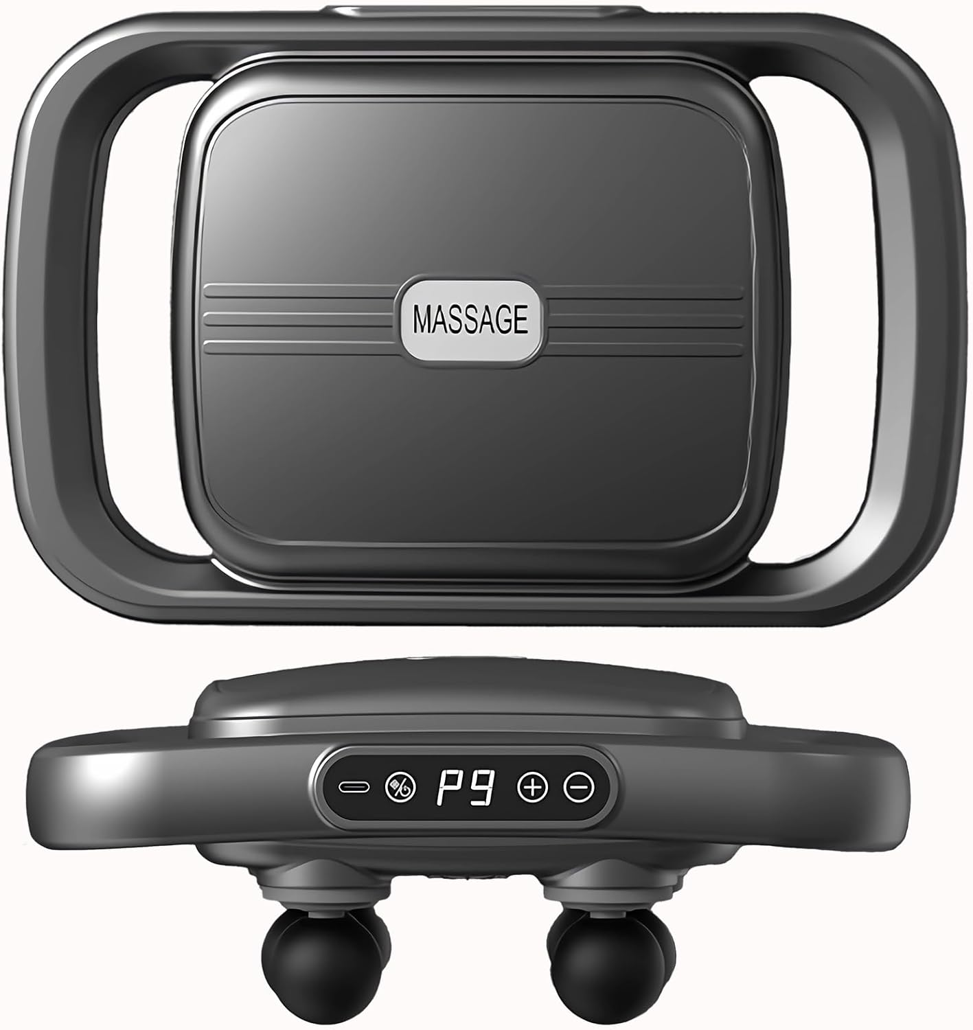 Amazon.com: 6 Head Back Massage Gun Deep Tissue with 9 Levels & 9 Modes ...