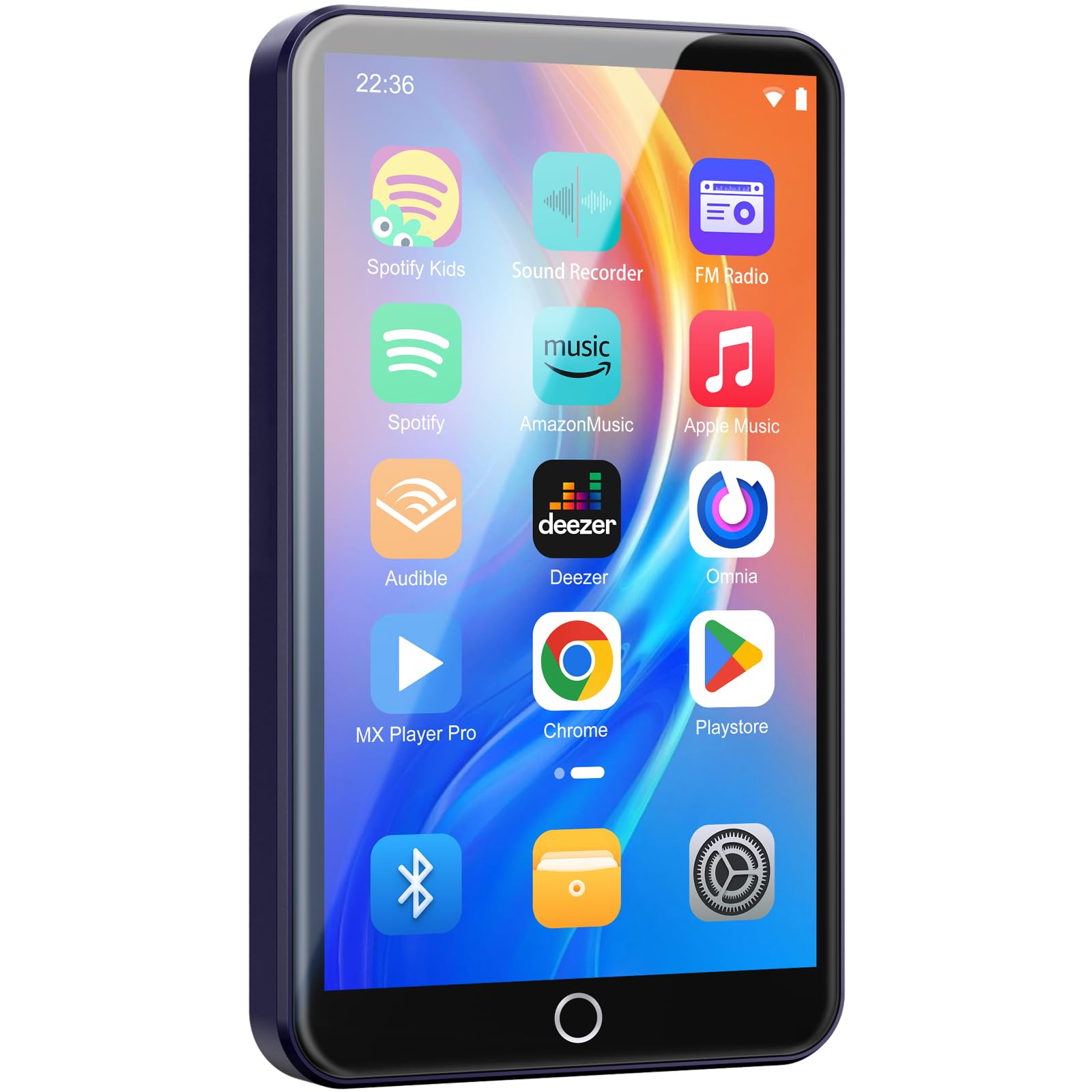 Amazon.com: Fanvace 80GB MP3 Player with Bluetooth and WiFi, Android ...