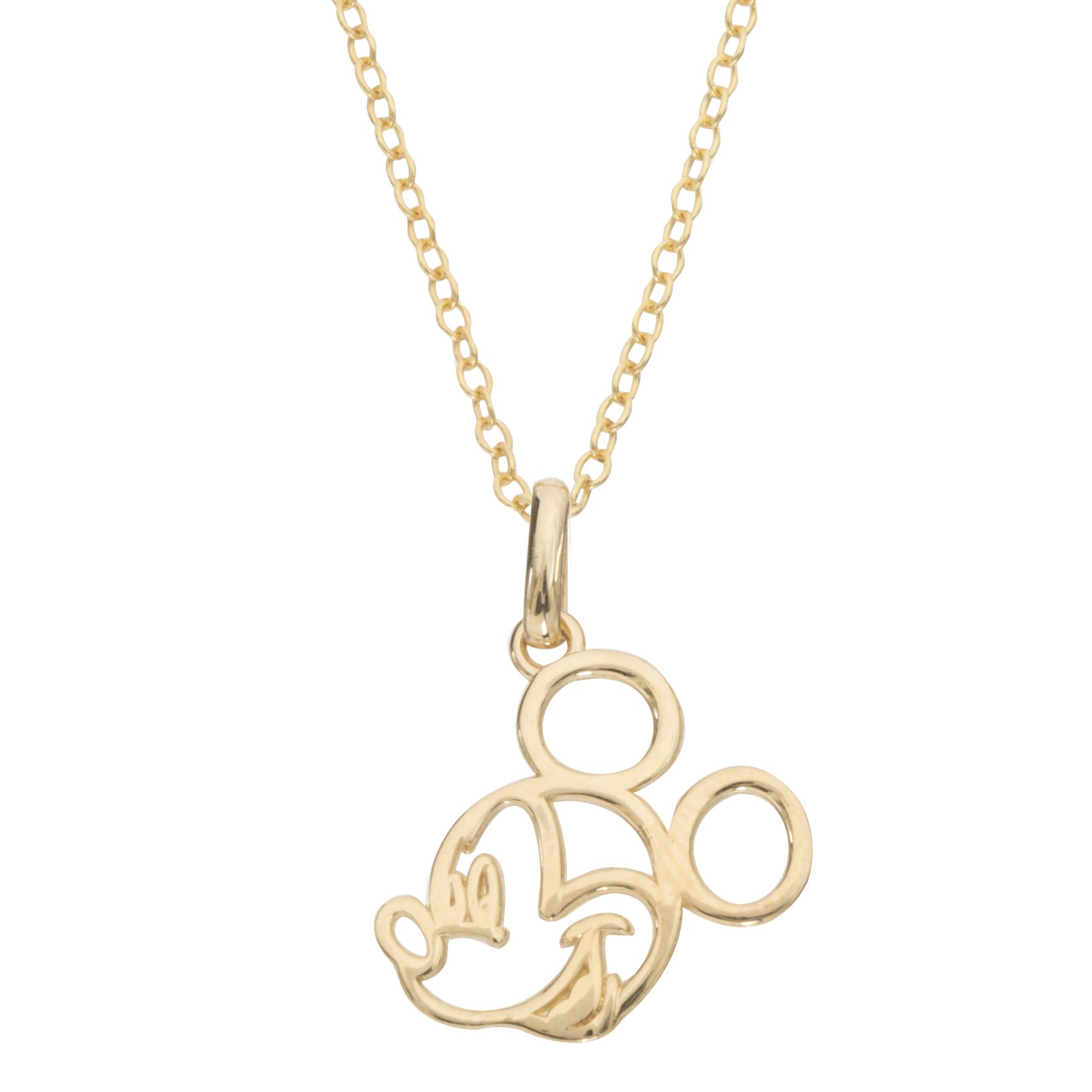 Buy DisneyClassics 14k Gold Pendant Character Necklaces - Princess ...