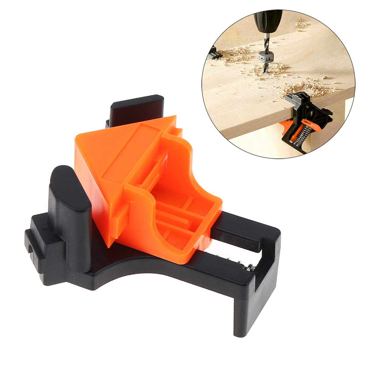 Snapklik.com : 4Pcs 90 Degree Right Angle Clamp, 90 & 45 Degree Corner ...