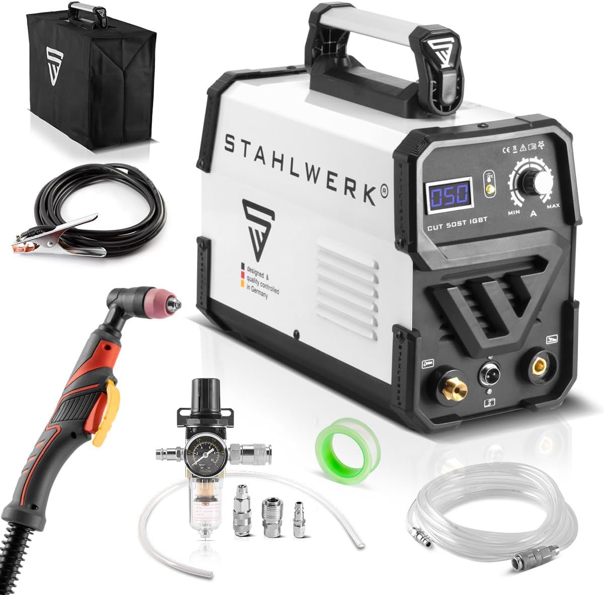 Parkside® PPS 40 B3 Plasma Cutter, 4-4.5 Bar, Cutting Current: 15-40 A ...