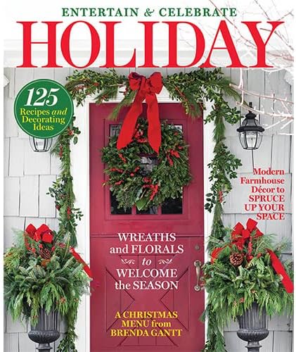Amazon.com: ENTERTAIN & CELEBRATE CHRISTMAS HOLIDAY DECORATING MAGAZINE ...